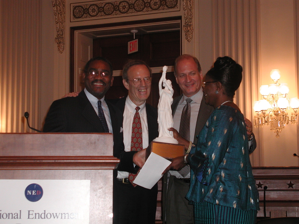 2006 Democracy Award - NATIONAL ENDOWMENT FOR DEMOCRACY 2006 Democracy Award - NATIONAL ENDOWMENT FOR DEMOCRACY
