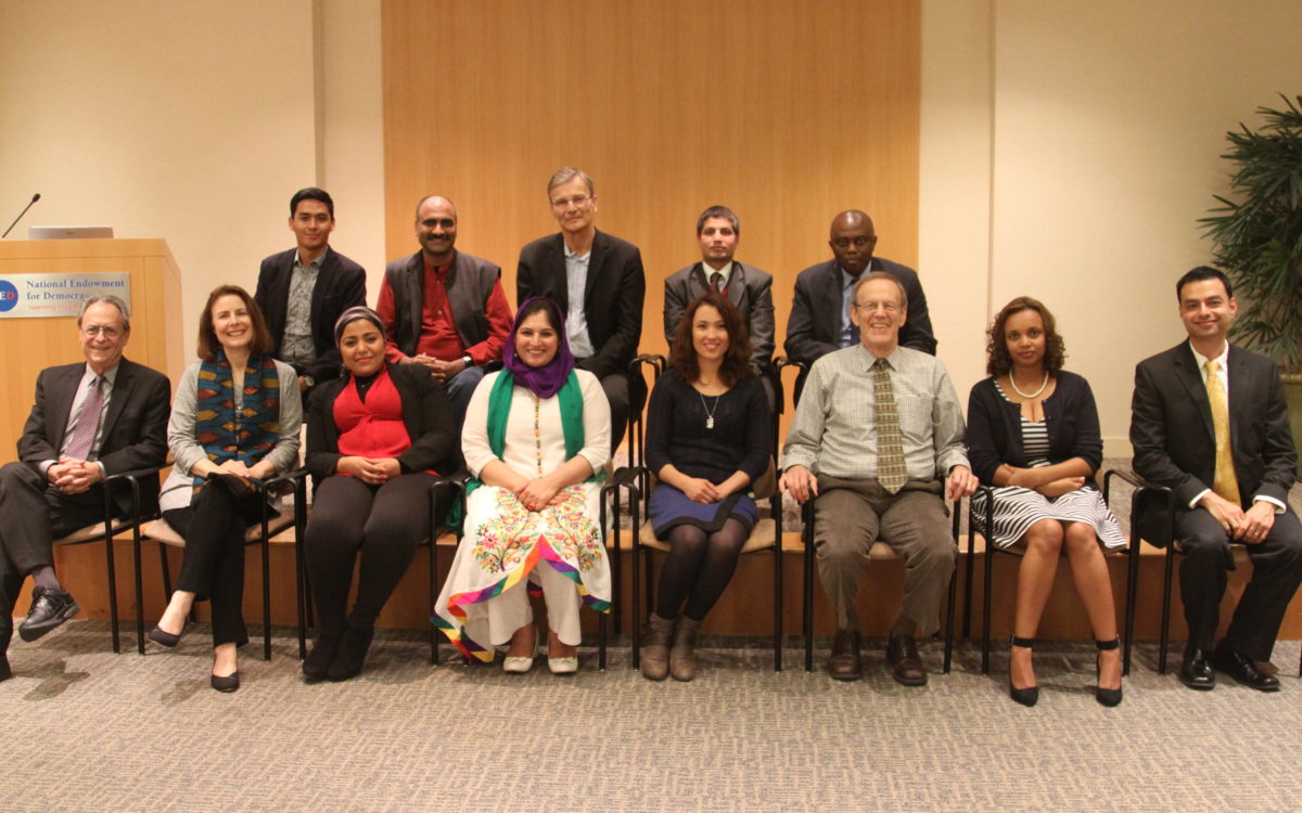 NED Welcomes Fall 2015 Fellows - NATIONAL ENDOWMENT FOR DEMOCRACY
