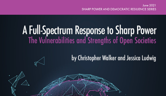 Sharp Power and Democratic Resilience Series | A Full-Spectrum Response ...