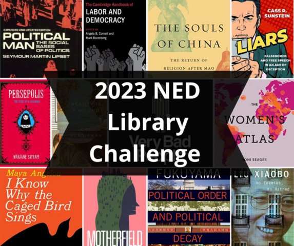2023 Reading Challenge - NATIONAL ENDOWMENT FOR DEMOCRACY