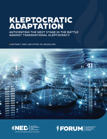 Kleptocratic Adaptation: Anticipating the Next Stage in the Battle ...