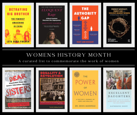 Women’s History Month Book List - NATIONAL ENDOWMENT FOR DEMOCRACY