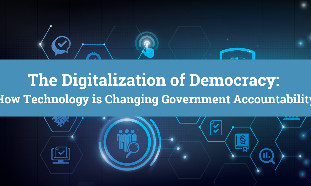 New Series: The Digitalization of Democracy and Government ...