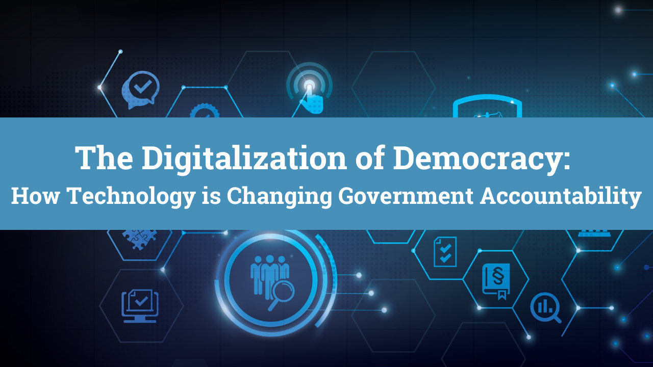 The Digitalization of Democracy: How Technology is Changing Government ...