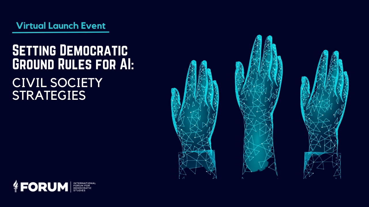 Setting Democratic Ground Rules for AI - NATIONAL ENDOWMENT FOR DEMOCRACY