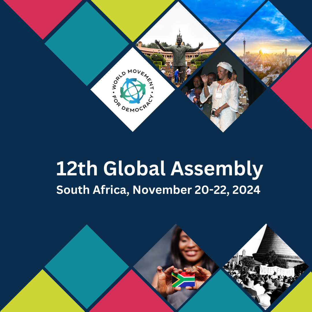 Announcing the 12th Global Assembly of the World Movement for Democracy ...